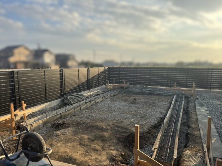 イナバ基礎工事｜ガレーディアGRN-3662Hの基礎設置工程とポイント – 大東BLOG